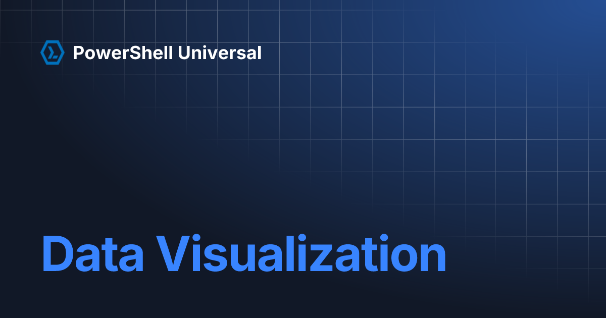 Data Visualization | PowerShell Universal